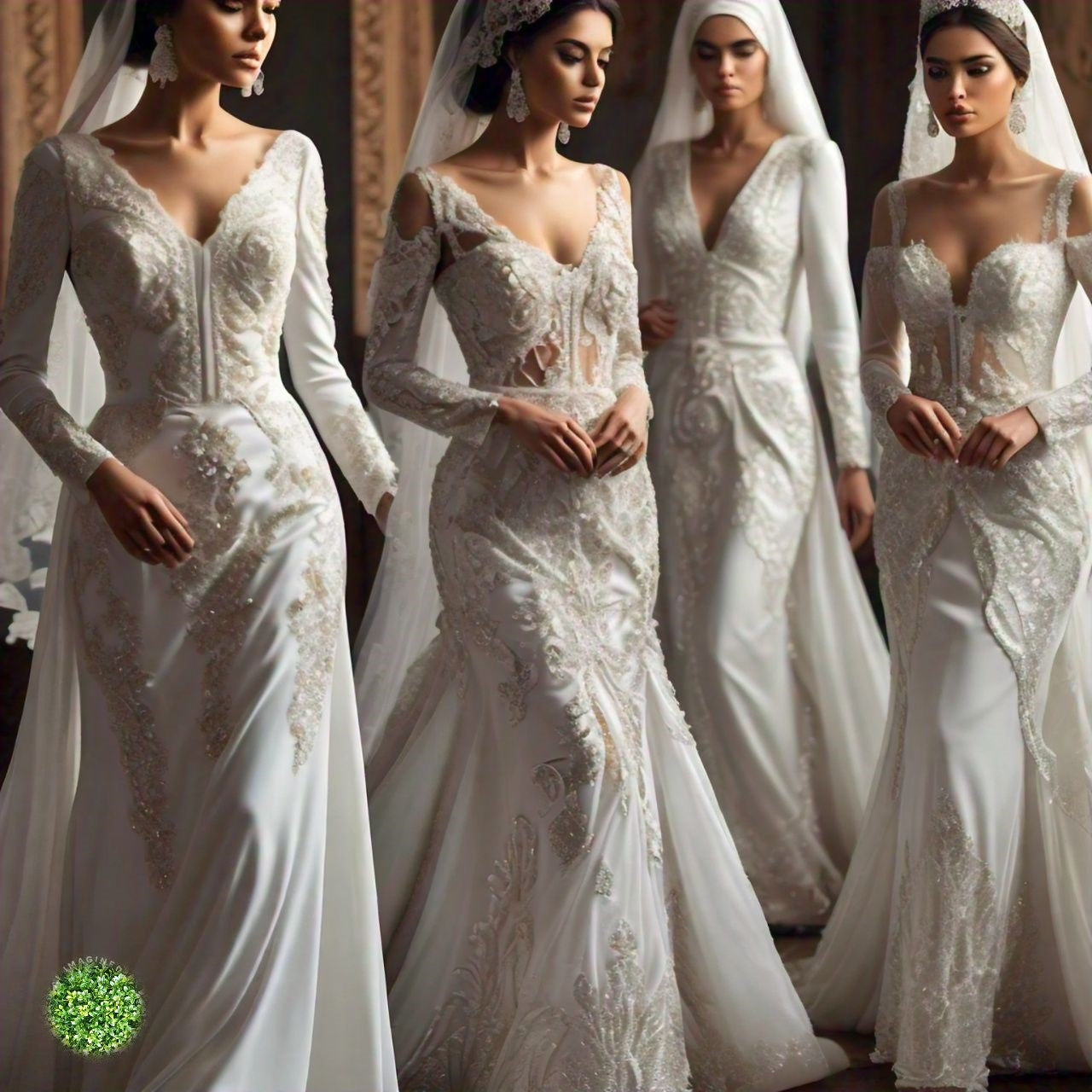 Blend Of Modern Trends With Traditional Arabic Wedding Attire – All For ...