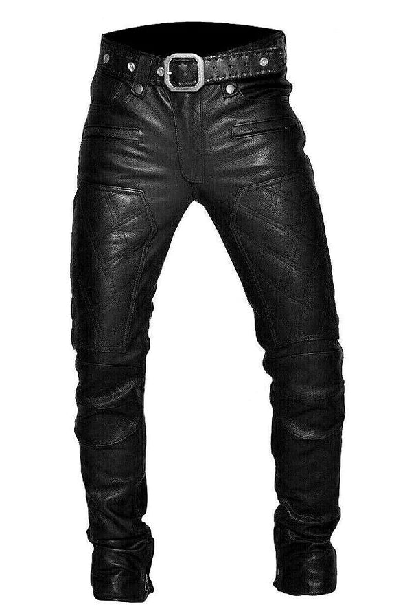 Original Quilted Men's Leather Pant | All For Me Today